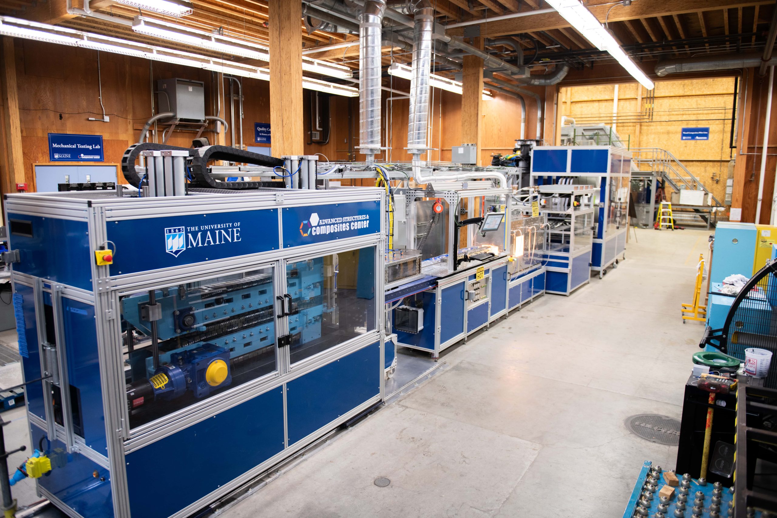 Continuous Forming Machine - Advanced Structures & Composites Center ...